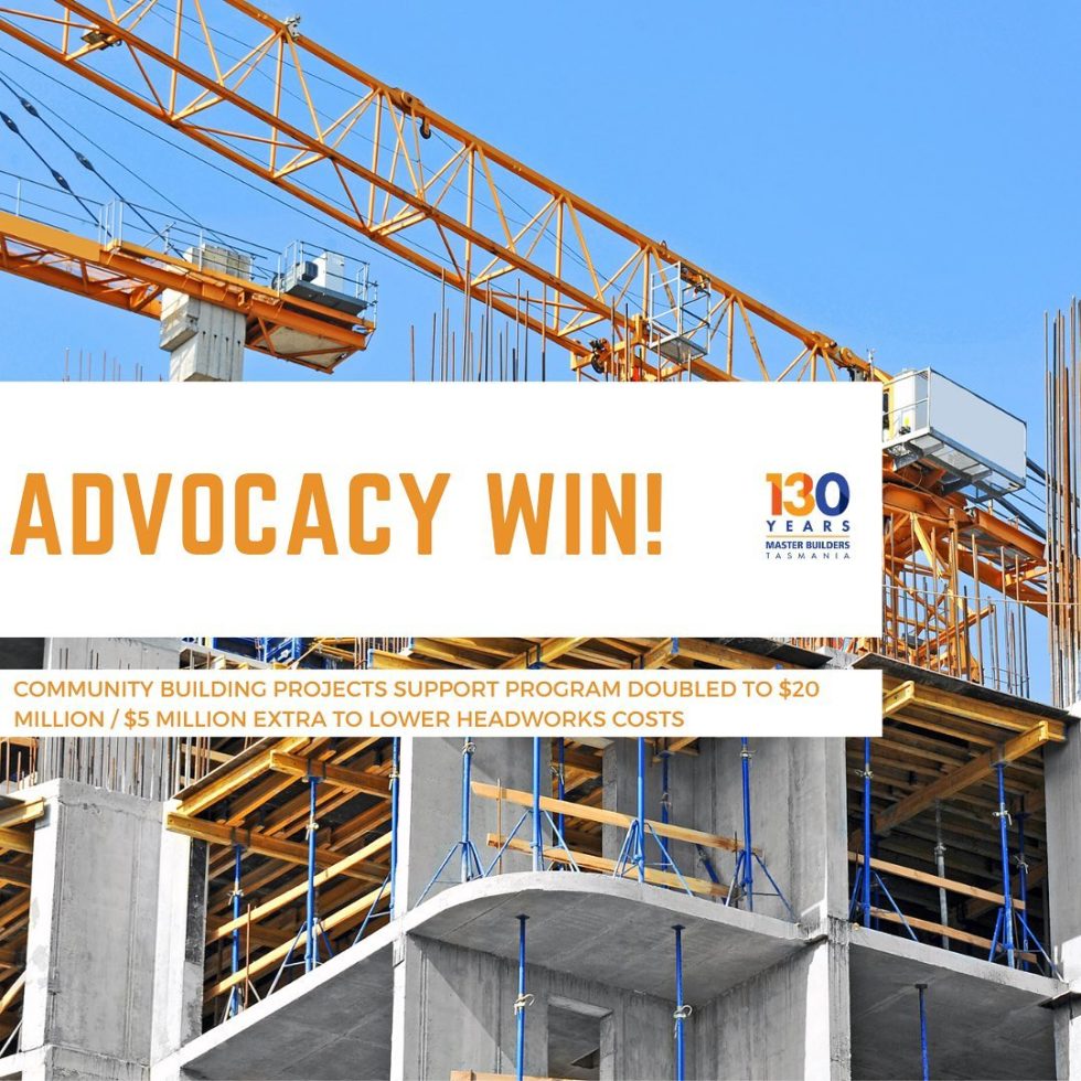 ADVOCACY WIN - Community Building Projects Support Program Doubled ...